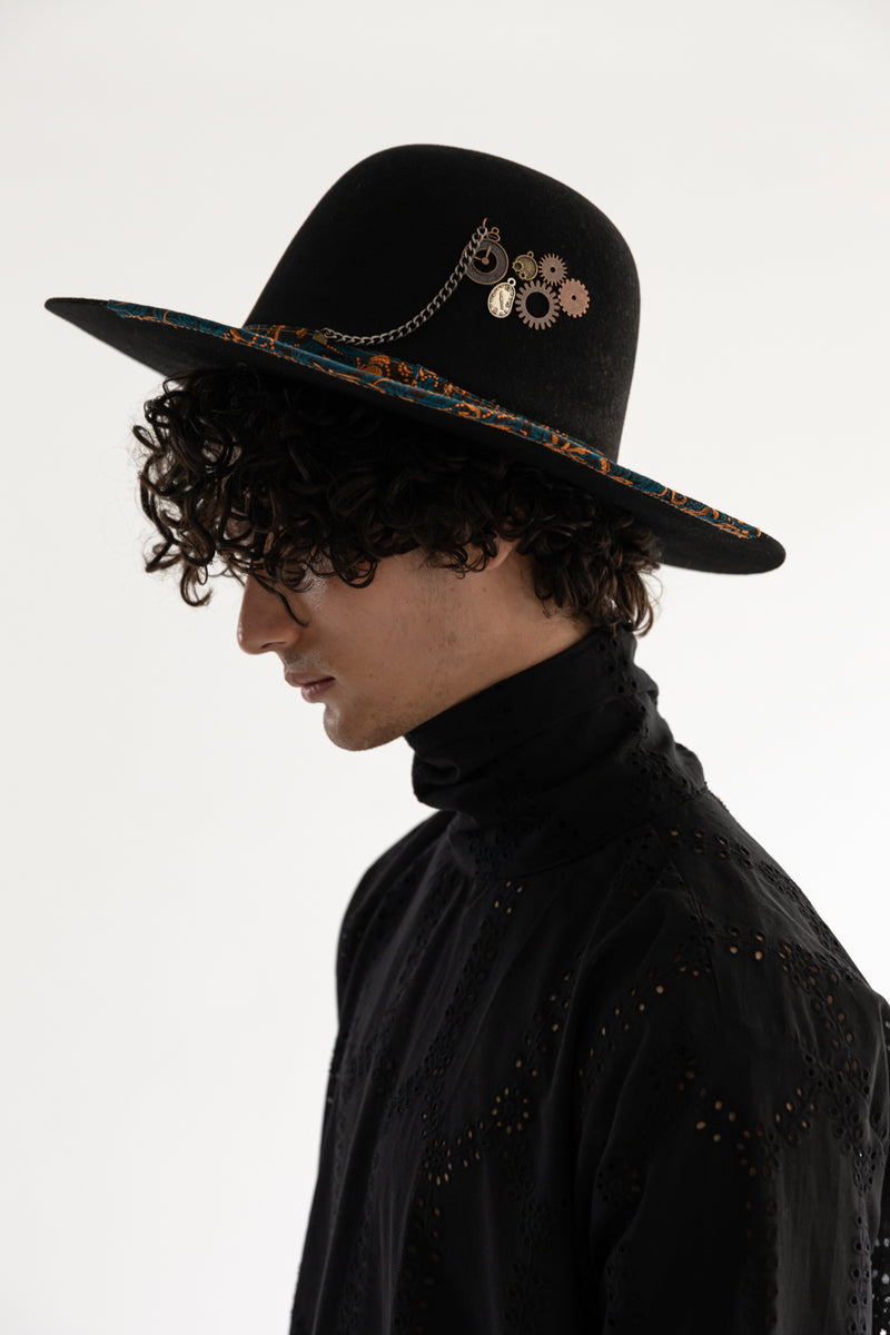 Fedora Real Black – Dante Men
