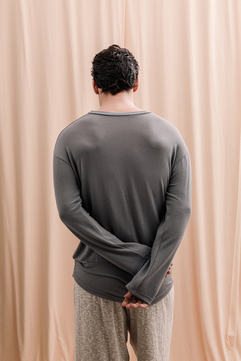 Hebe Blouse Grey – Dante Men