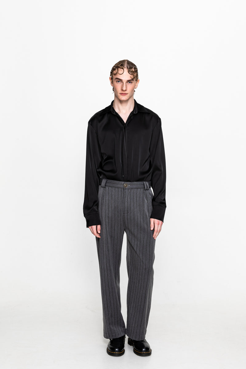 Nando Pants Striped Grey – Dante Men