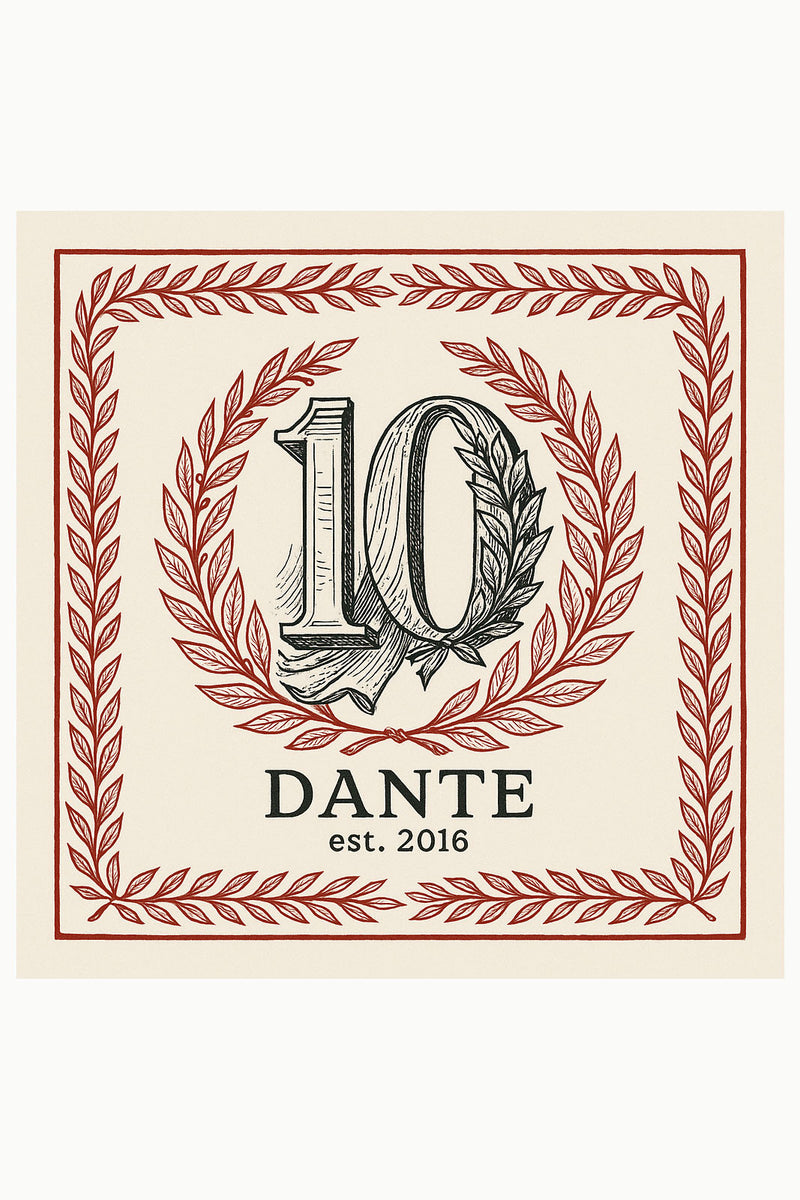 10 Years Scarf Red – Dante Men